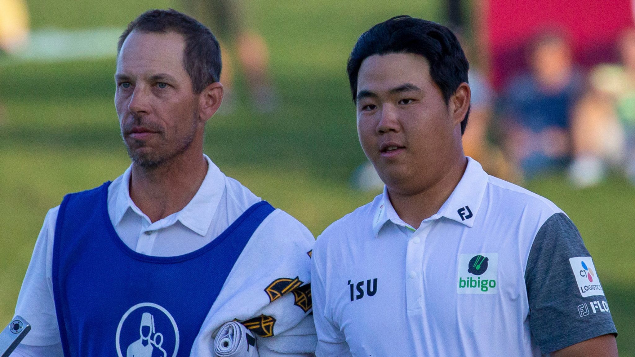 PGA Tour: Tom Kim matches Tiger Woods record with bogey-free Shriners ...