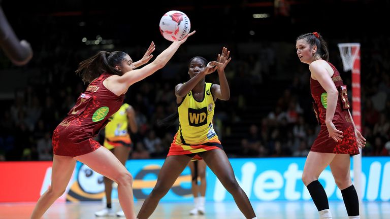 England 53-45 Uganda | Second Test highlights | Netball News | Sky Sports