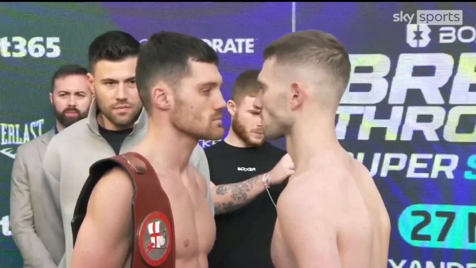 Sam Gilley & Sean Robinson in tense head to head | 'This could catch ...