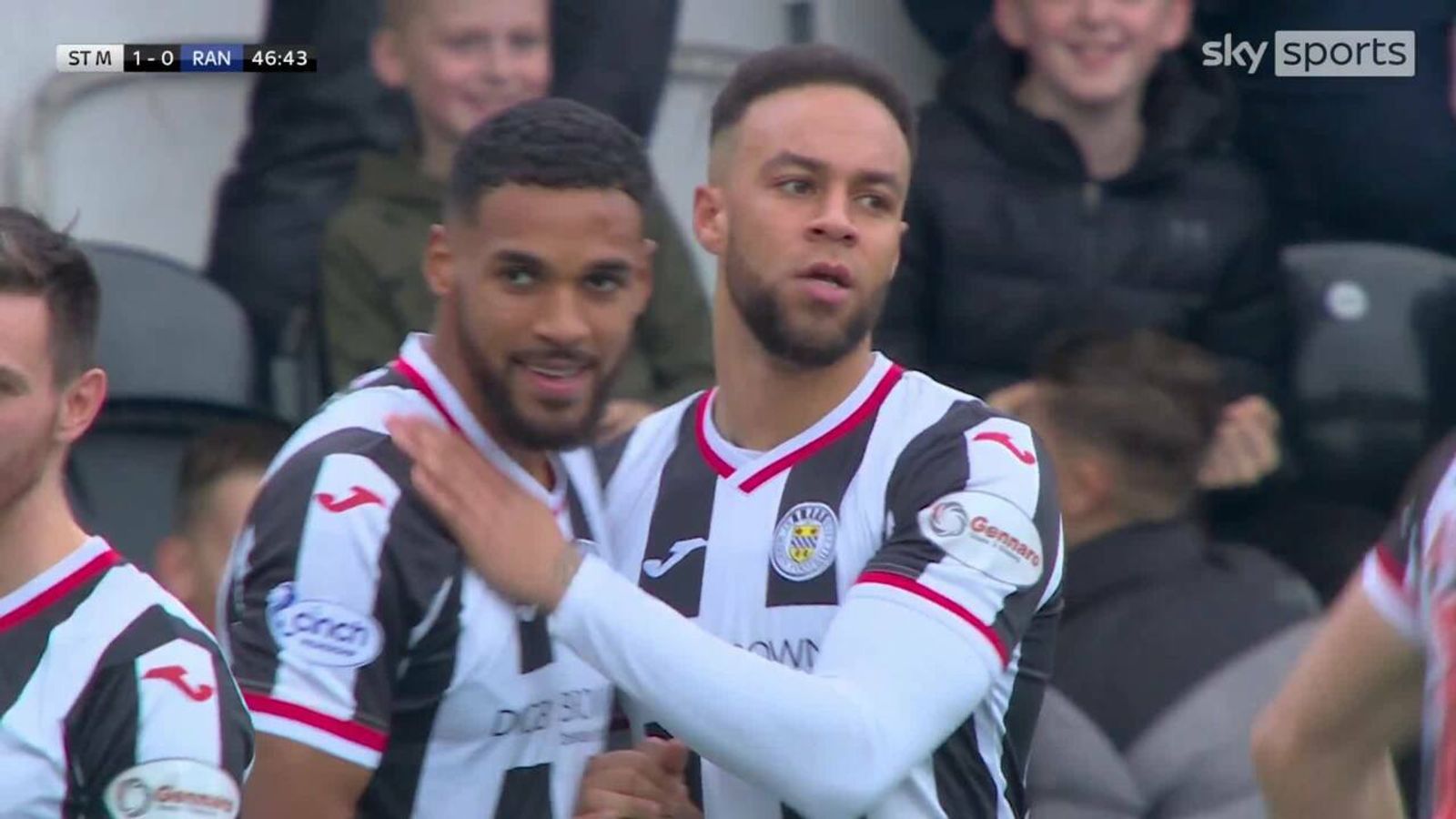 Jonah Ayunga puts St Mirren 1-0 ahead vs Rangers | Football News | Sky ...