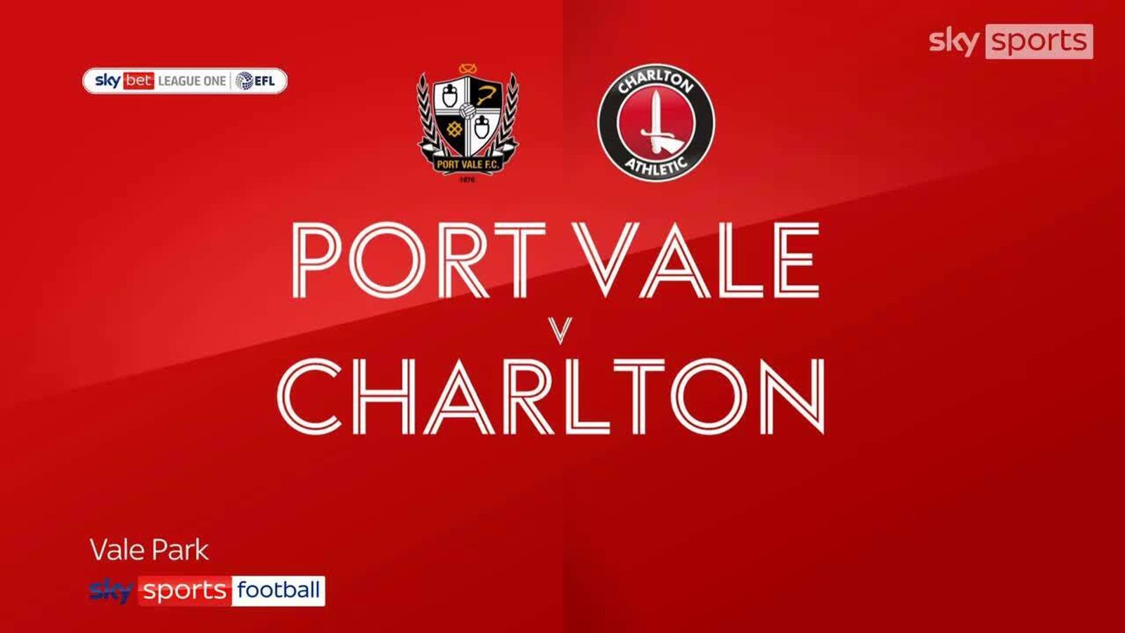 Port Vale 1-0 Charlton: Dan Butterworth goal sees Valiants to victory ...