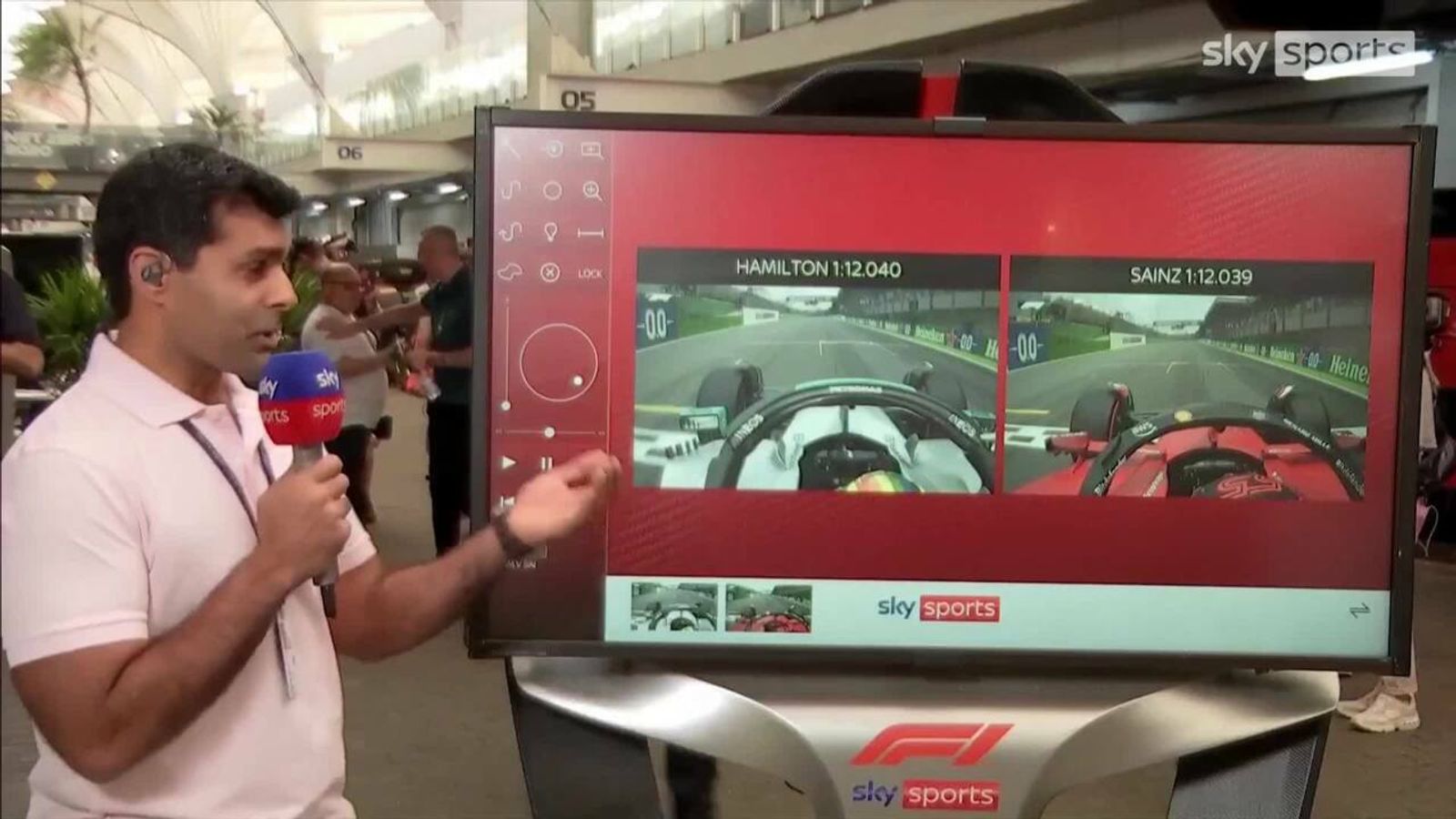 Sao Paulo GP: Sergio Perez edges Ferrari's Charles Leclerc and Red Bull team-mate Max Verstappen ...