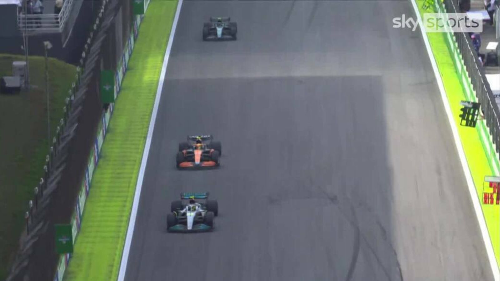 Sao Paulo Grand Prix: Lewis Hamilton 'not concerned' about racing with ...