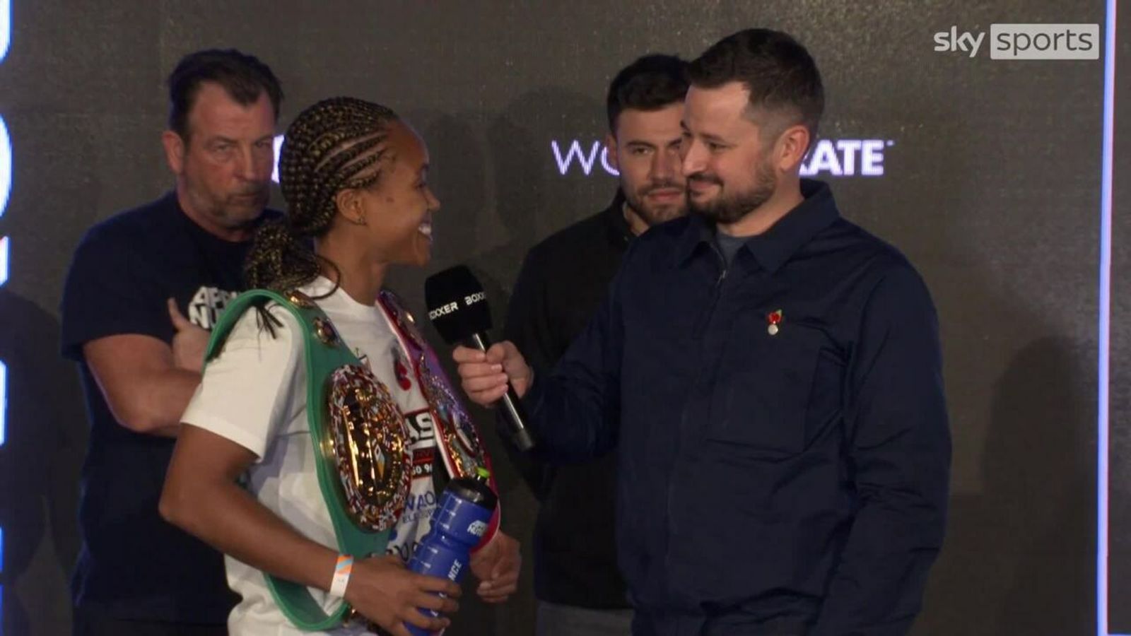 Natasha Jonas vs Marie-Eve Dicaire: Jonas weighs in light for Dicaire ...