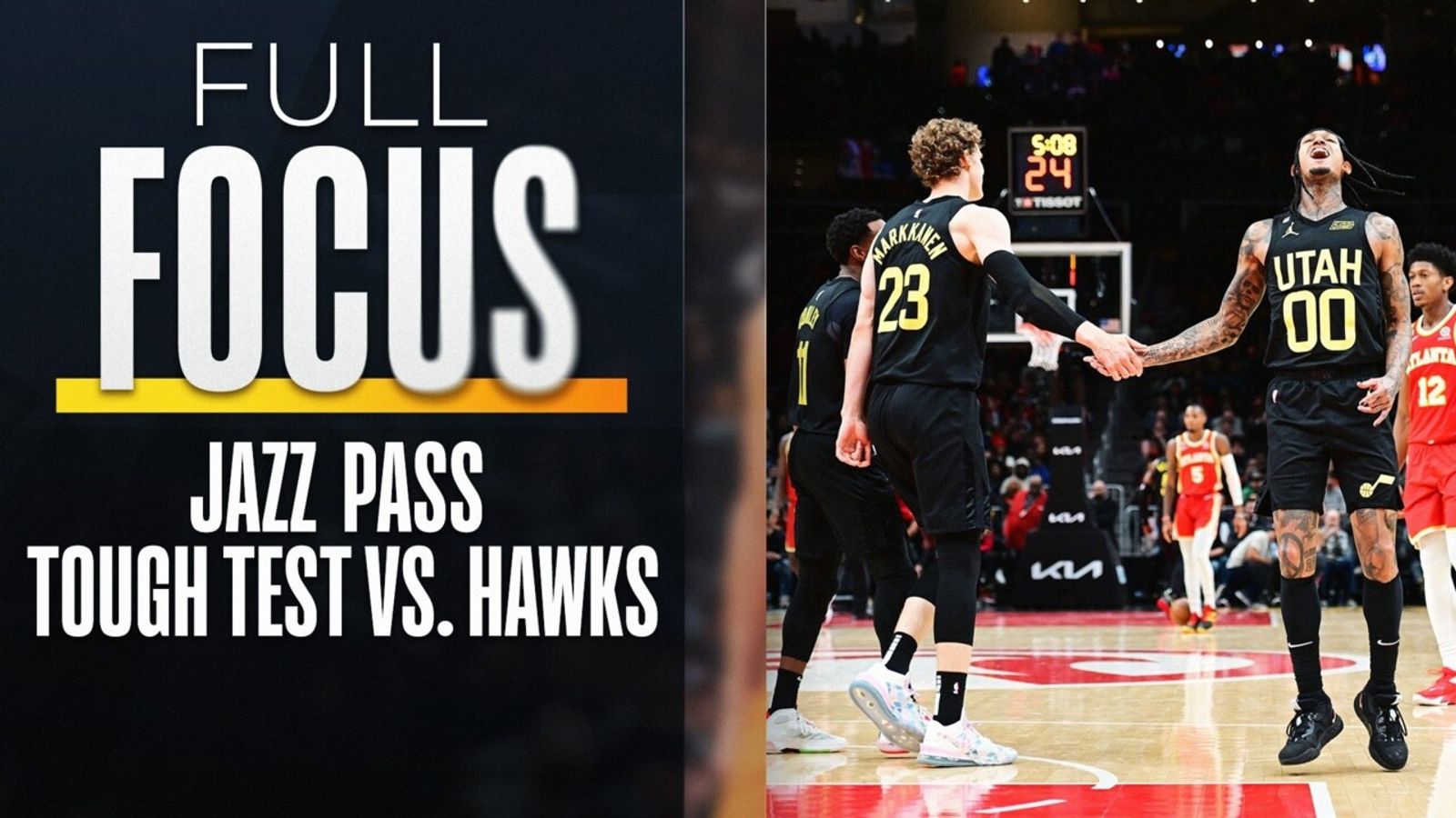 Full Focus: Utah Jazz pass tough test vs. Atlanta Hawks | NBA News ...