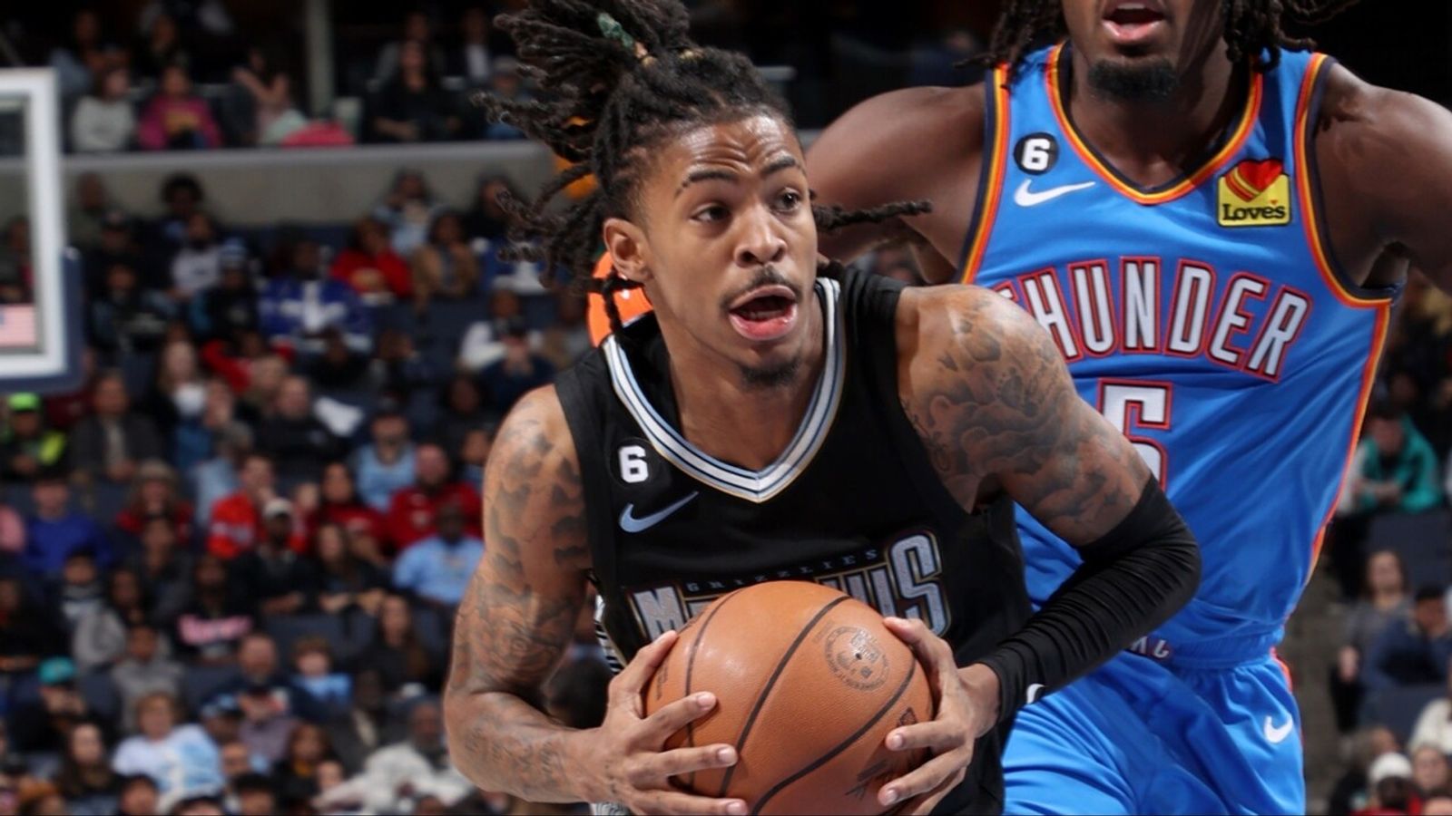 Ja Morant dazzles defenders before flashy assist to John Konchar | NBA ...