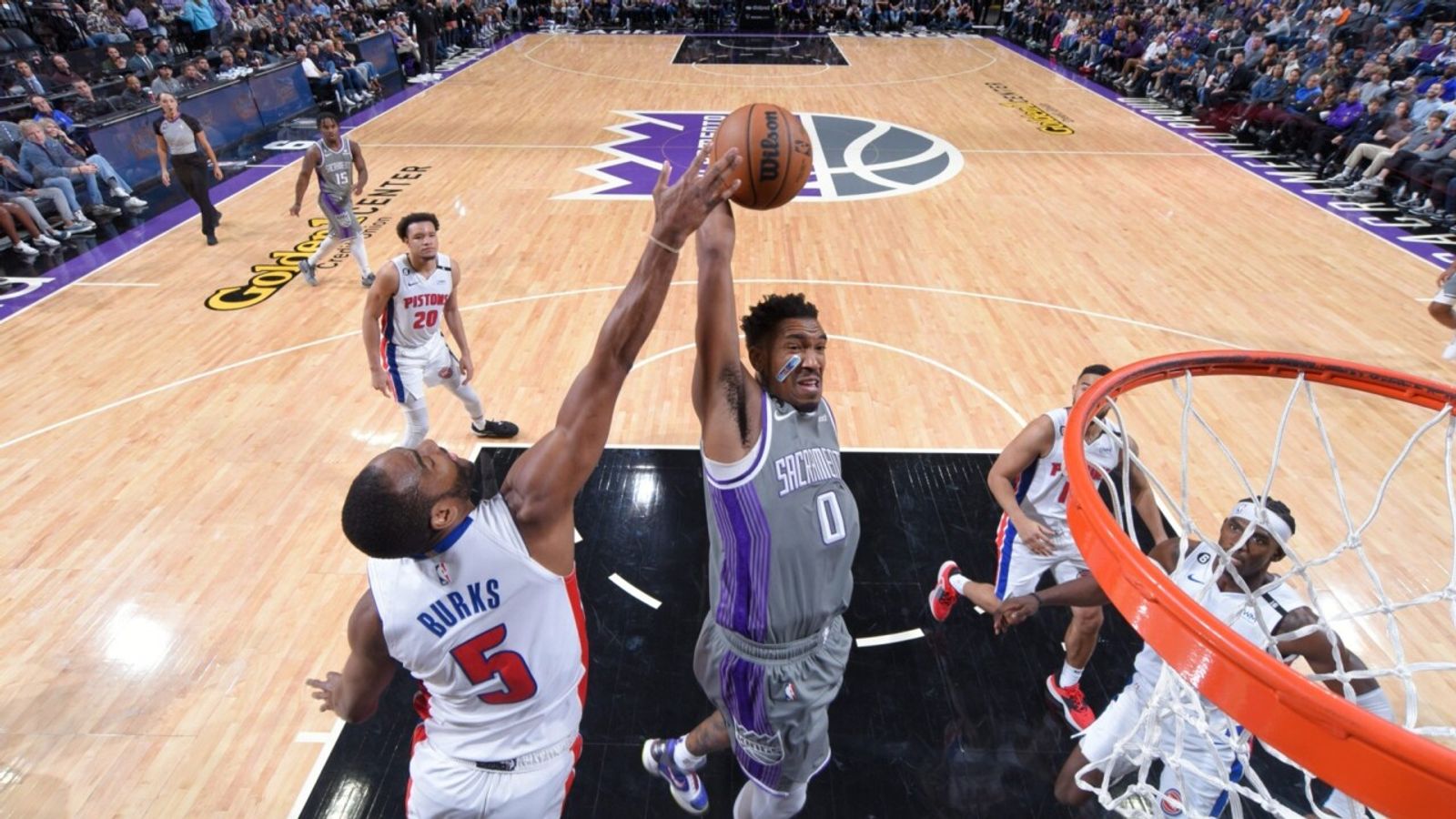 Malik Monk bursts through for vicious jam | NBA News | Sky Sports