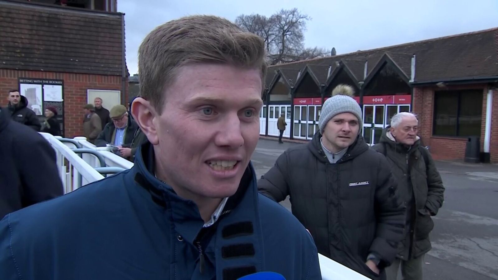 Josh Moore in high spirits after Givega's debut romp at Lingfield and ...