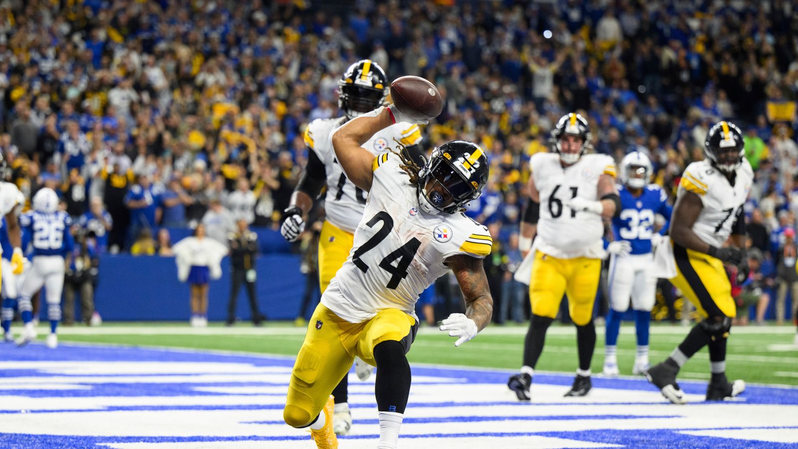 Pittsburgh Steelers 24-17 Indianapolis Colts: Benny Snell Jr. scores go ...