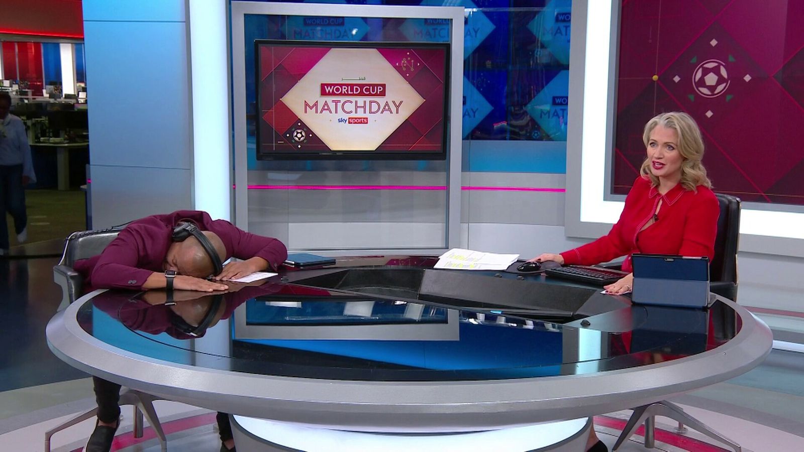 'I don't know how to describe this, the woodwork is Welsh! - Robbie ...