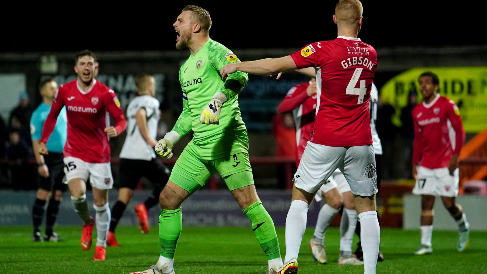 Connor Ripley saves two penalties to earn Morecambe a point vs Derby ...