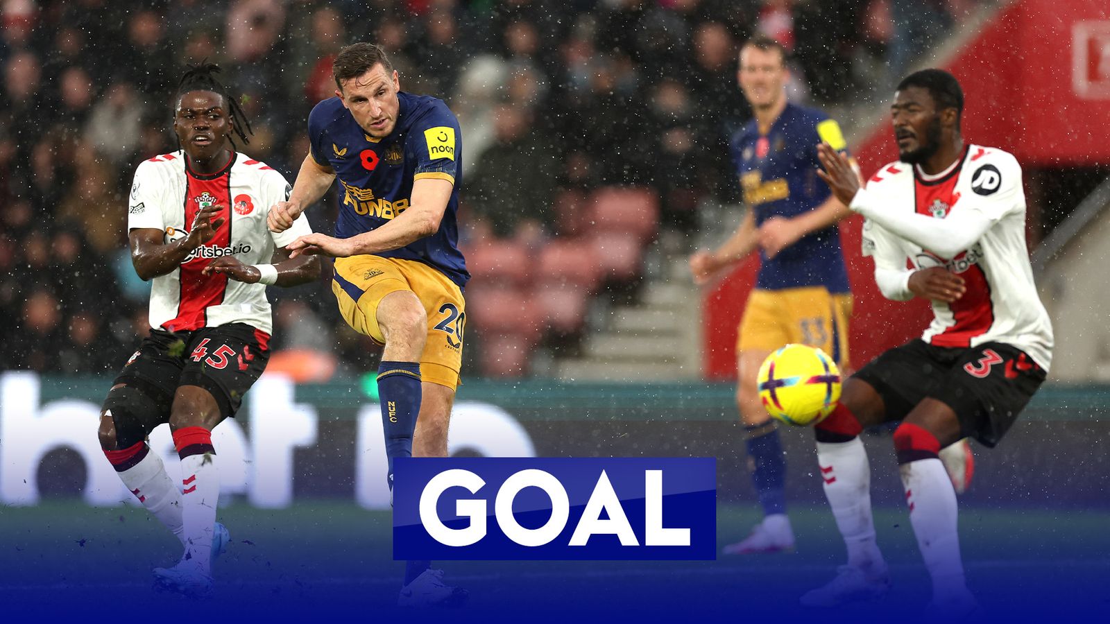 Chris Wood curls in Newcastle's second | Football News | Sky Sports
