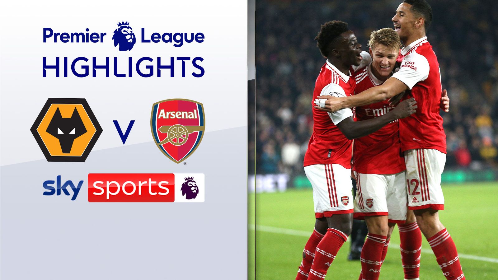Wolves 0-2 Arsenal | Premier League highlights | Football News | Sky Sports