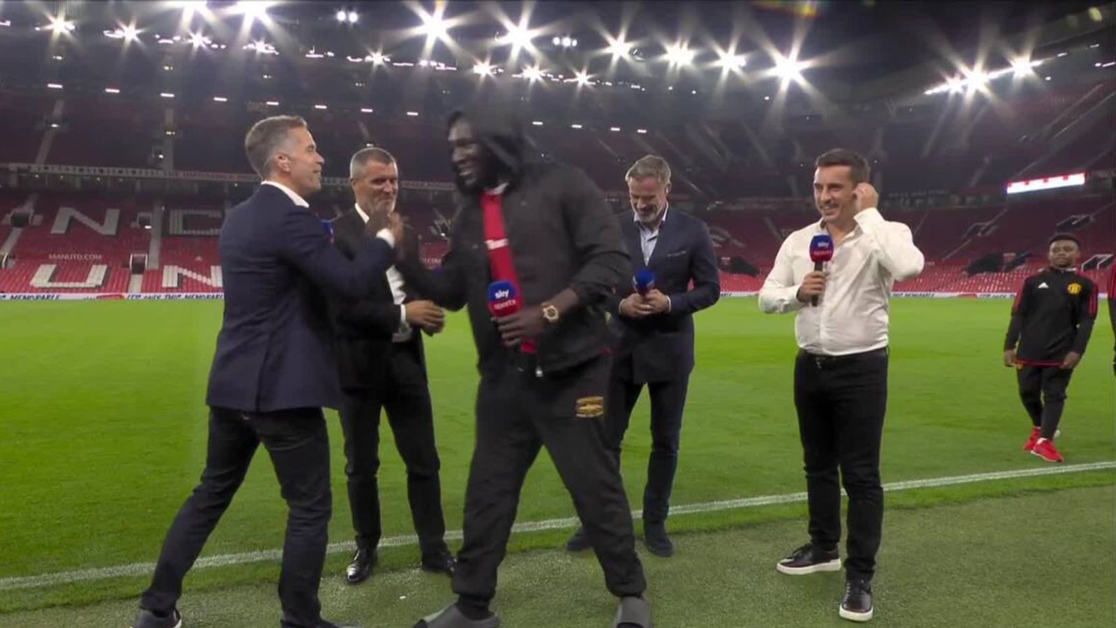 Stormzy 'star struck' meeting MNF team! | Football News | Sky Sports