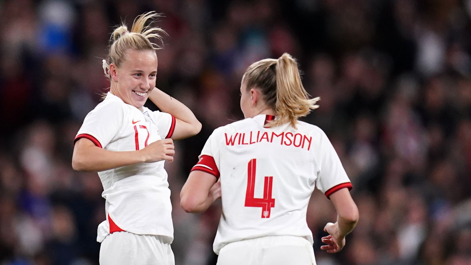 Leah Williamson: Beth Mead is in good place, we're there to support her ...