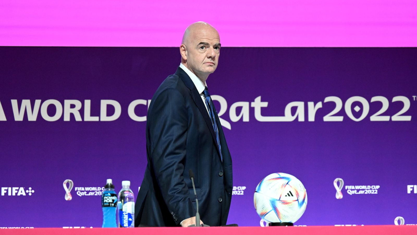Gianni Infantino: FIFA president hits out at Qatar World Cup criticism ...