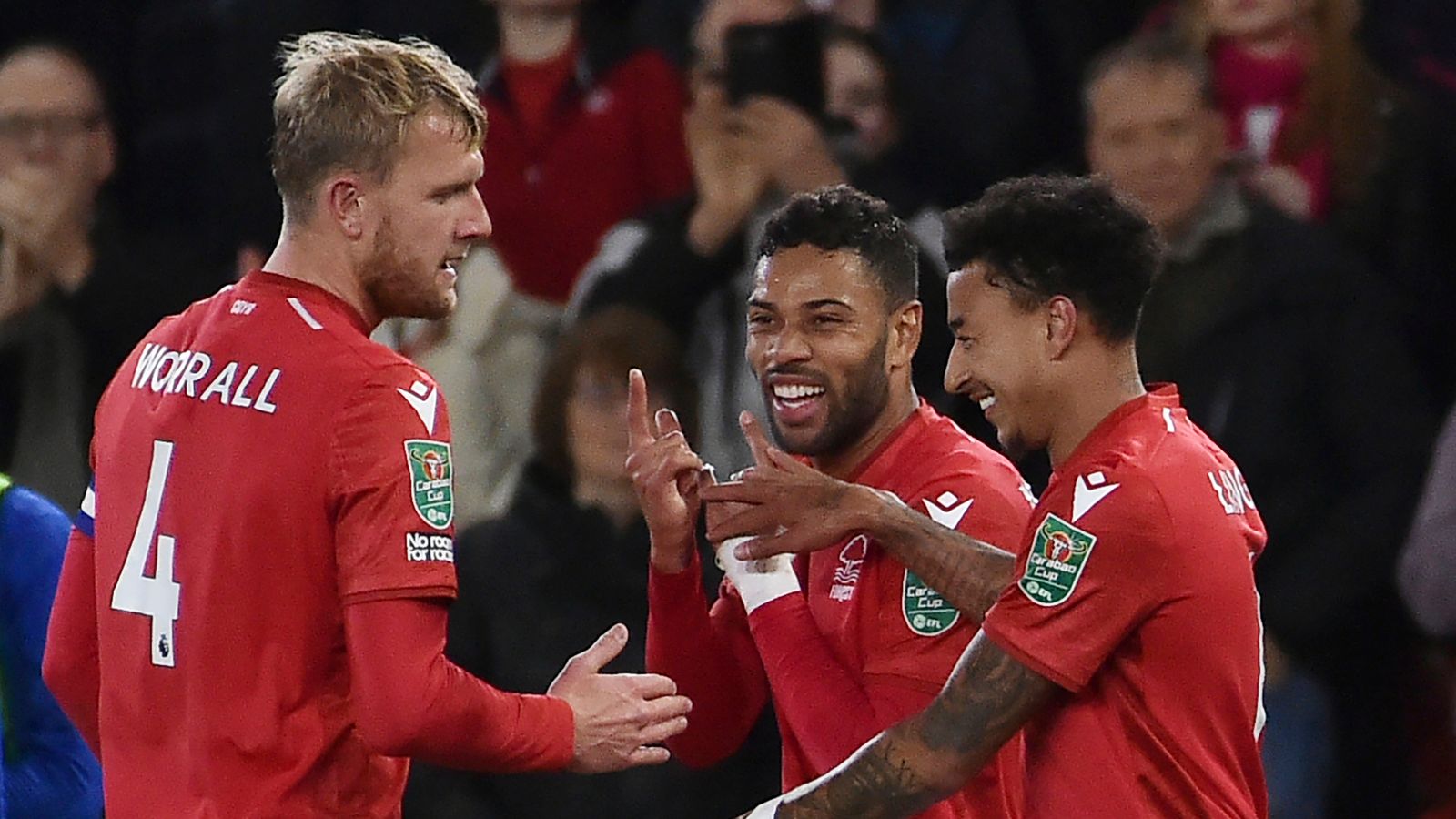 Nottingham Forest 2-0 Tottenham: Renan Lodi and Jesse Lingard score as ...