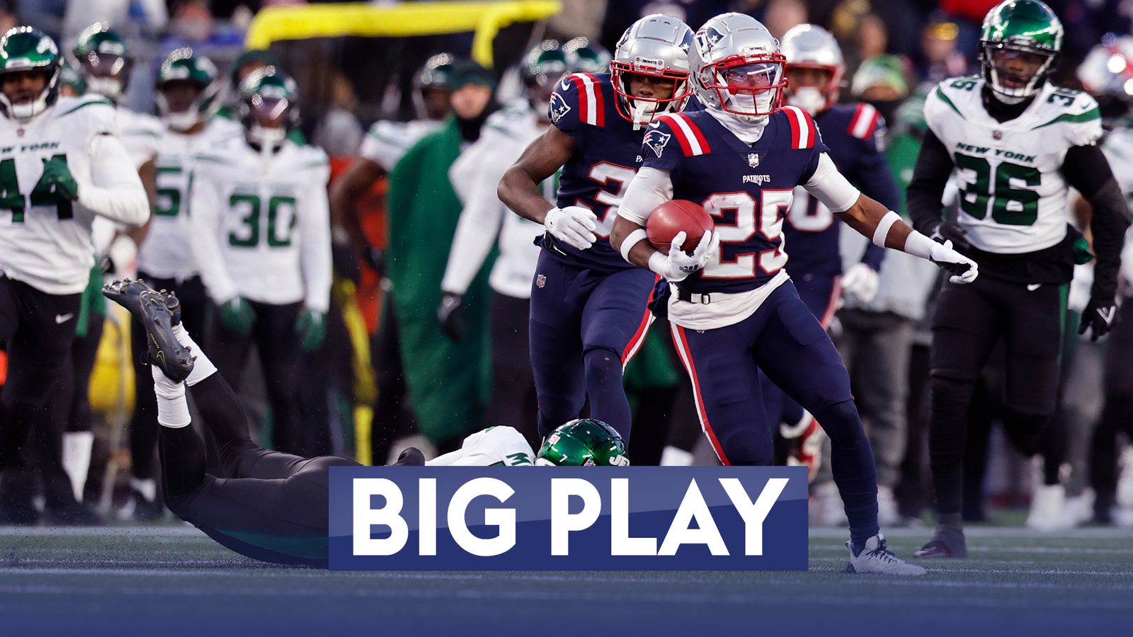New England Patriots' Marcus Jones returns punt 84 yards to win against ...