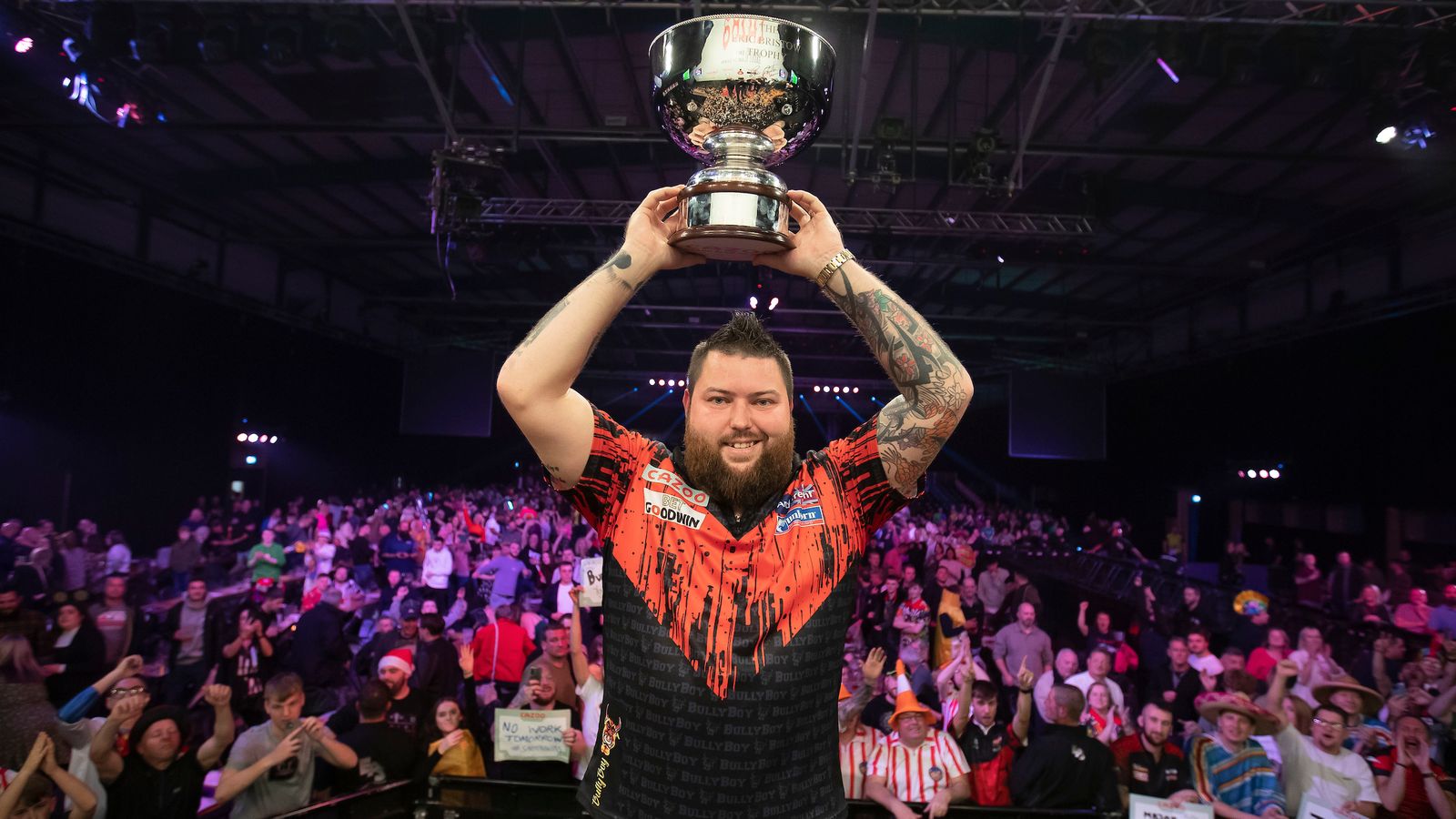 Michael Smith says 'no one can call him a bottle job' after his victory ...