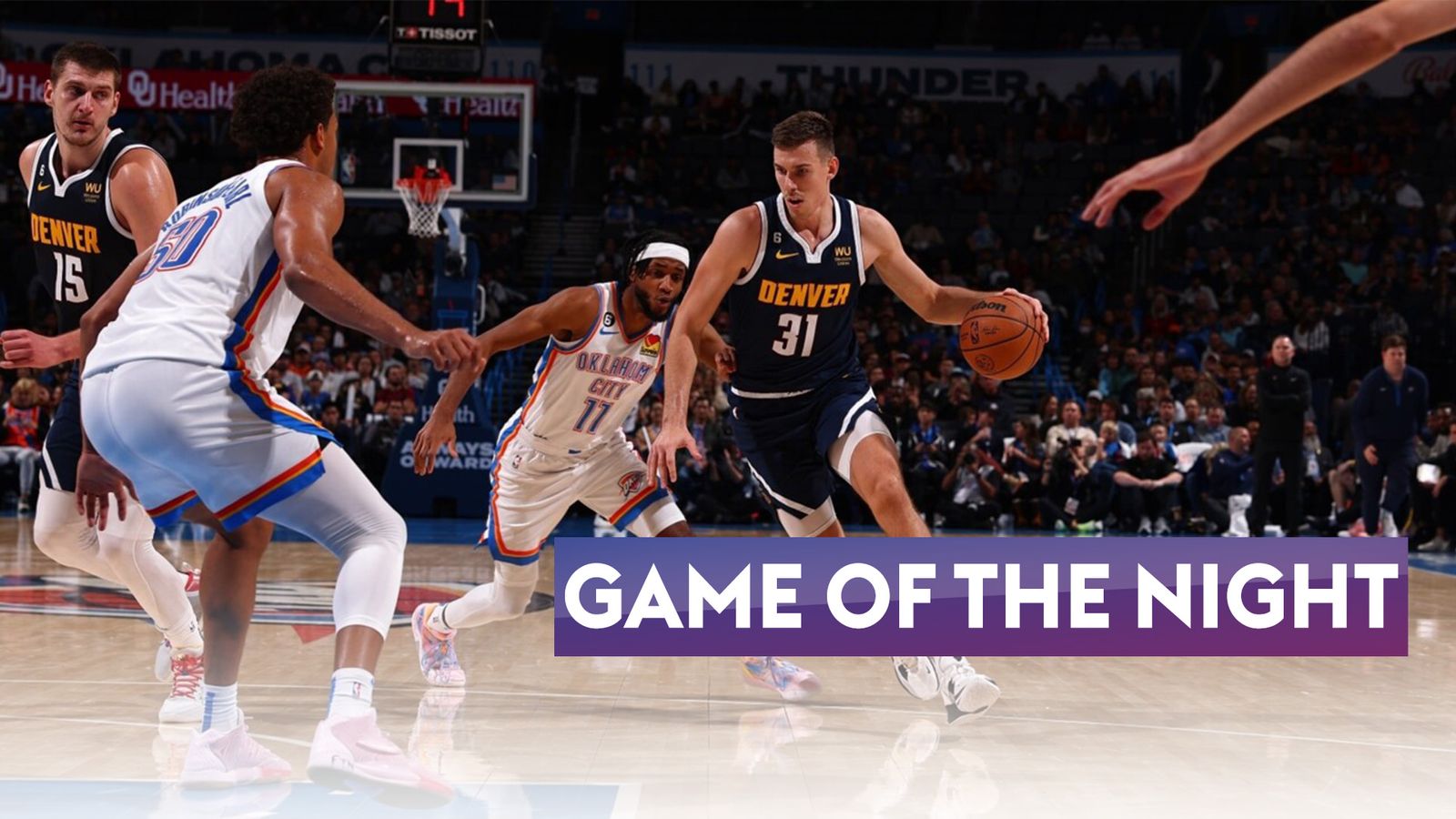 Denver Nuggets @ Oklahoma City Thunder | NBA News | Sky Sports