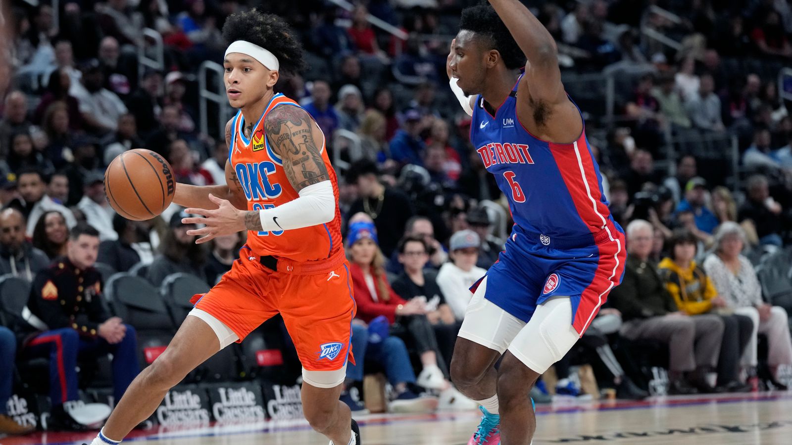 Oklahoma City Thunder 103-112 Detroit Pistons | NBA highlights | NBA ...