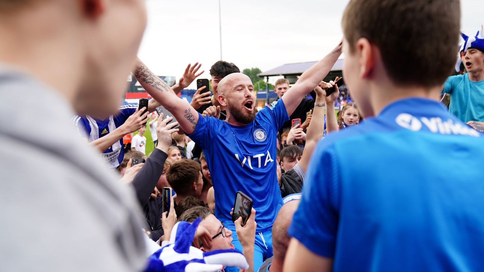 Paddy Madden interview: Striker on 'sleeping giant' Stockport's rise ...
