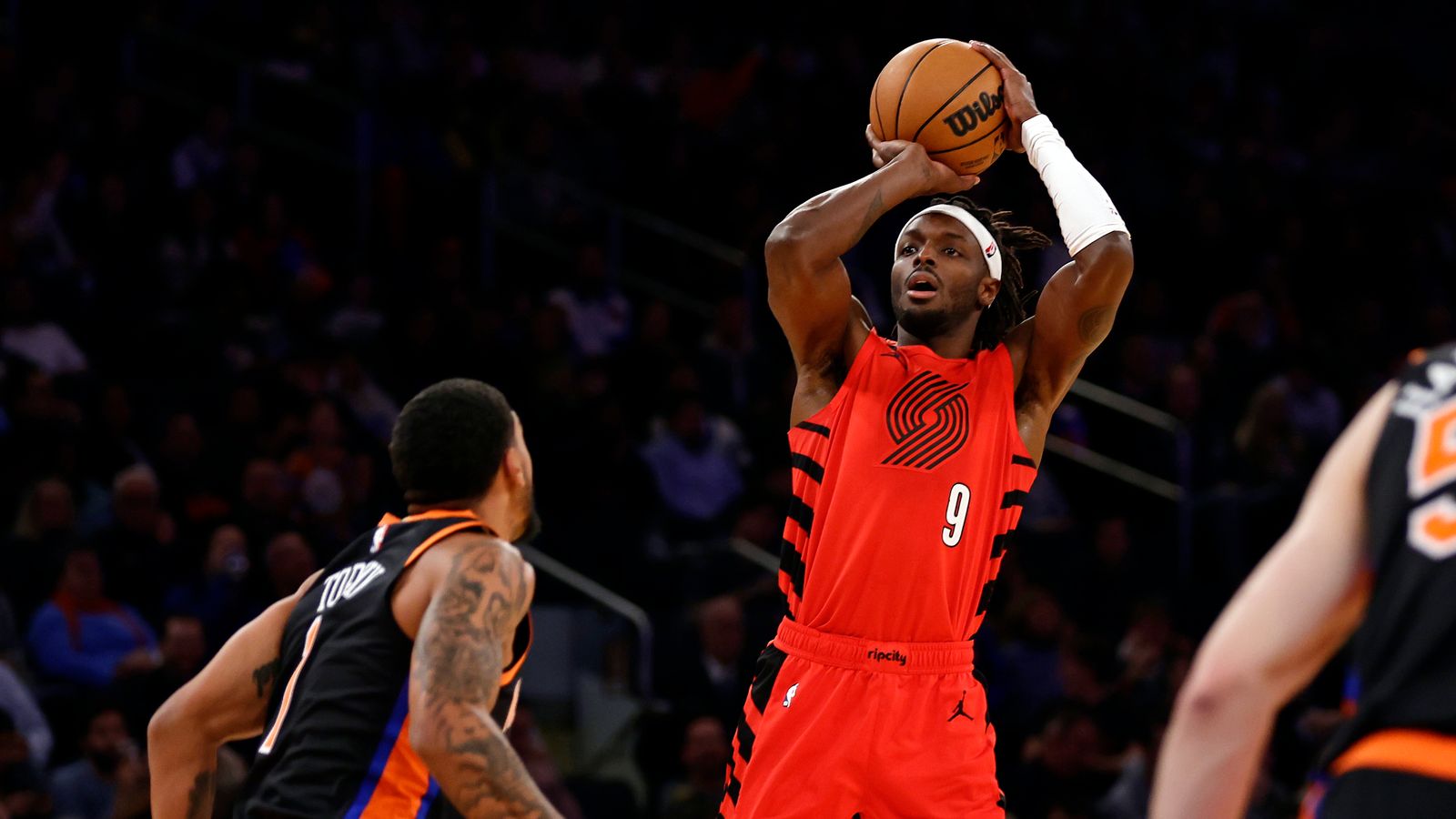 Portland Trail Blazers 132-129 New York Knicks | NBA highlights | NBA ...