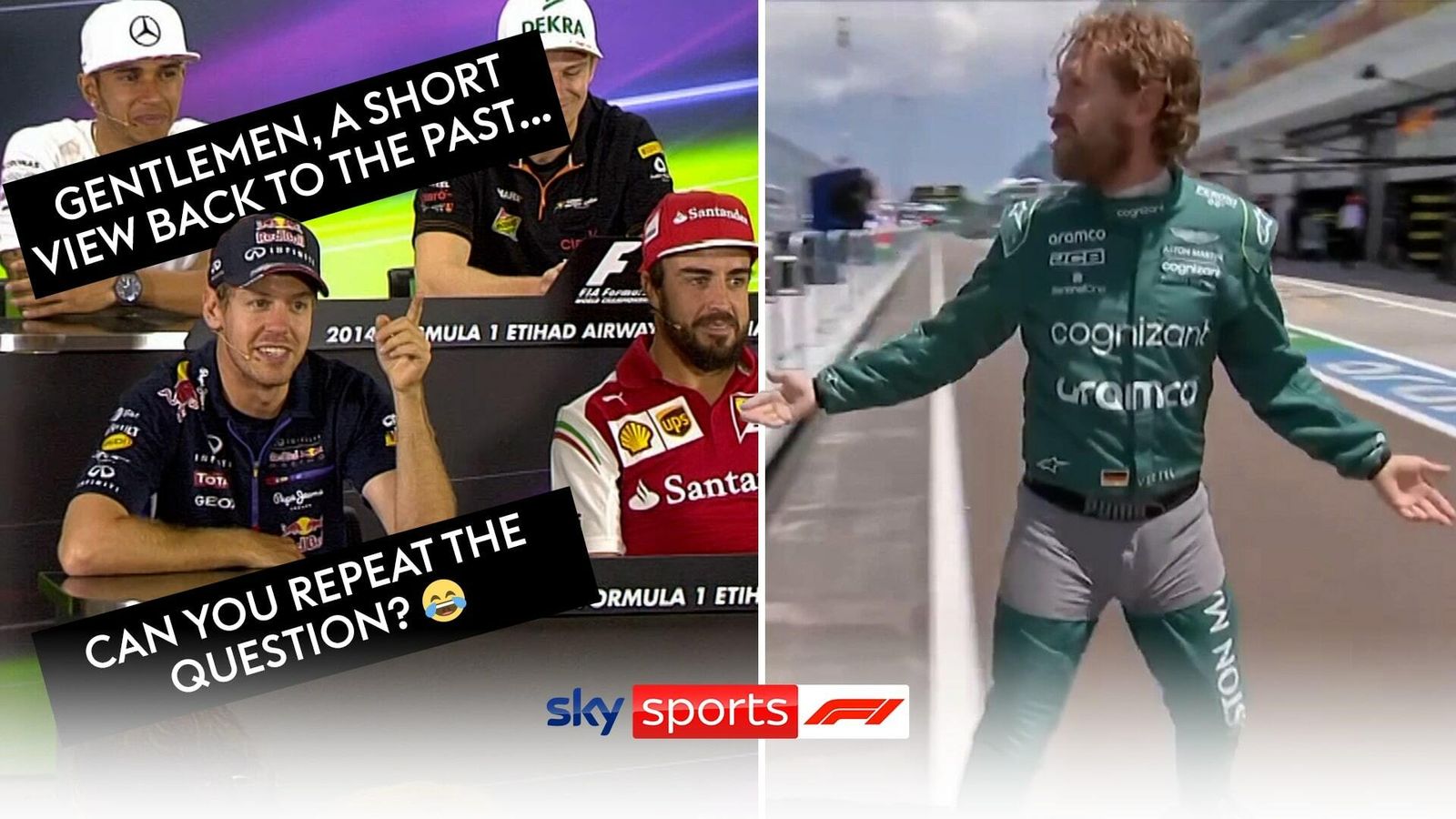 Sebastian Vettel's funniest moments in F1 | F1 News | Sky Sports