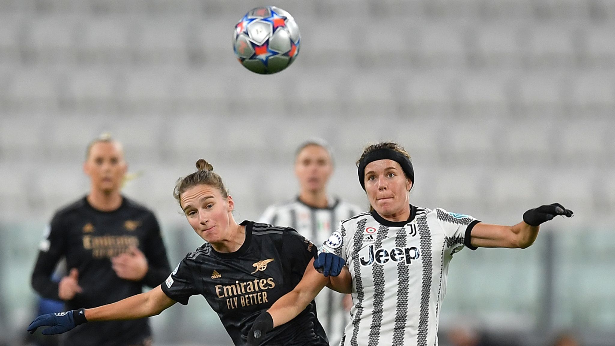 Juventus Women 1-1 Arsenal Women: Vivianne Miedema rescues point to keep Gunners top of ...