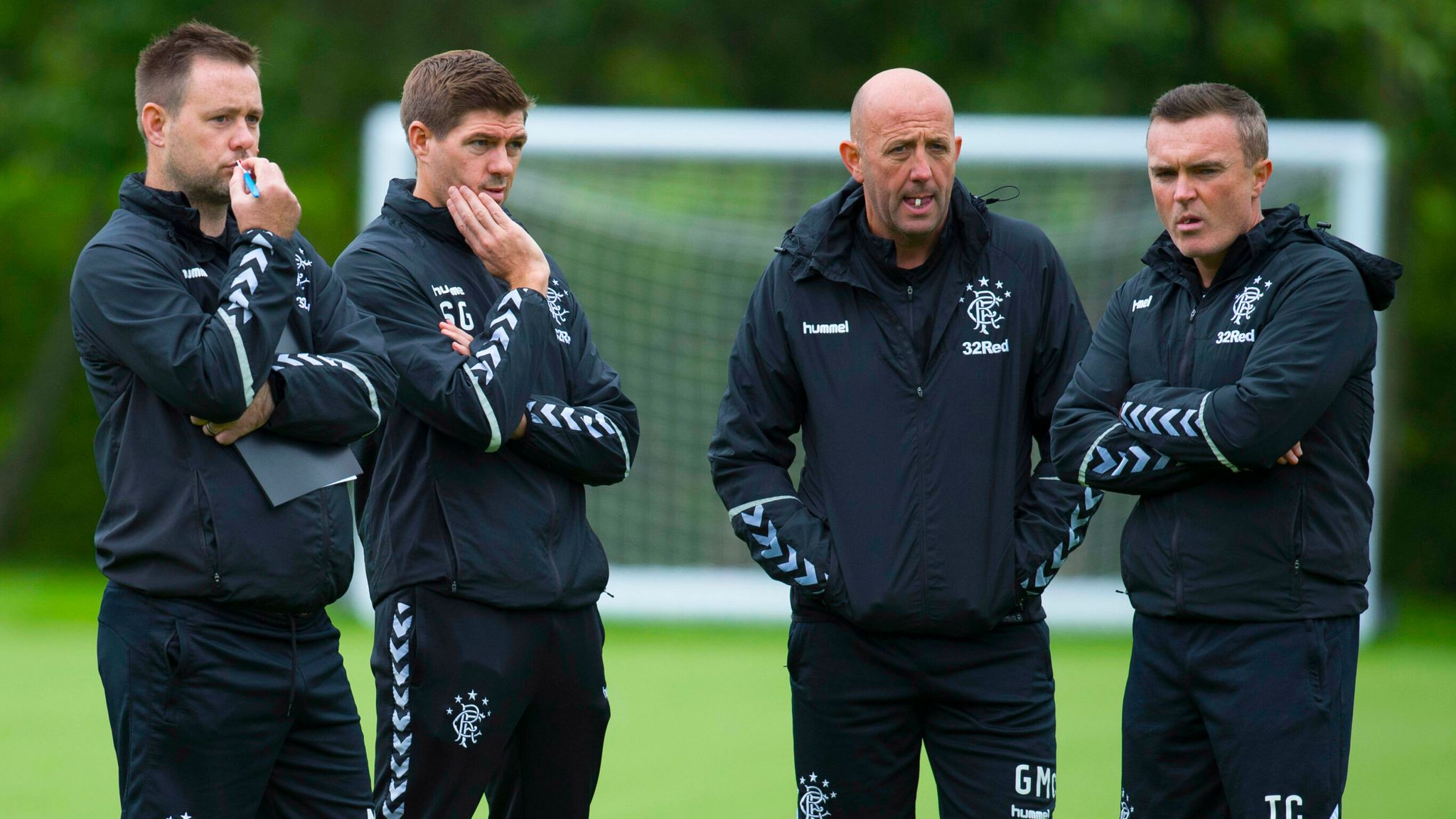 Michael Beale talks Alfredo Morelos & Ryan Kent futures, Rangers ...