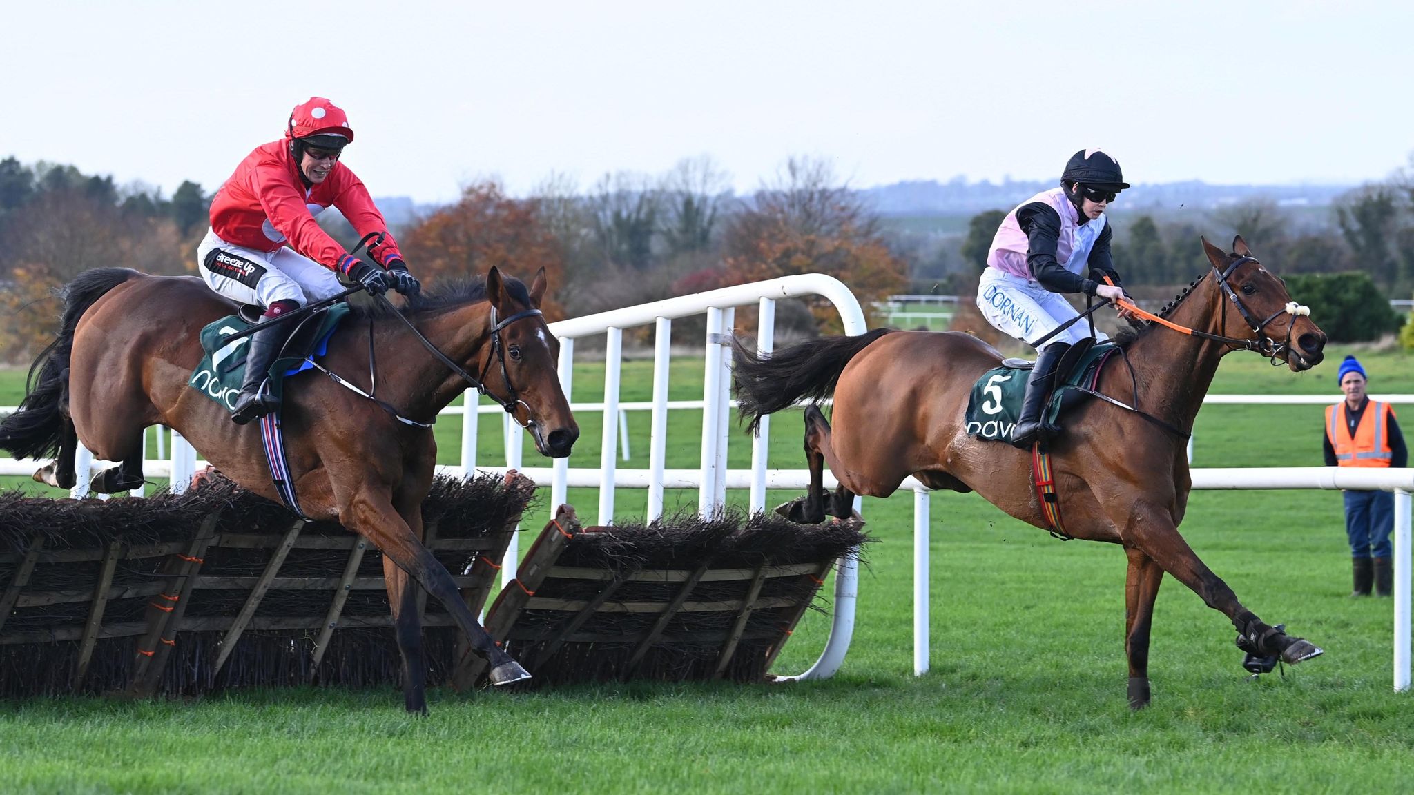 Lismullen Hurdle: Home By The Lee shocks Bob Olinger in Navan feature ...