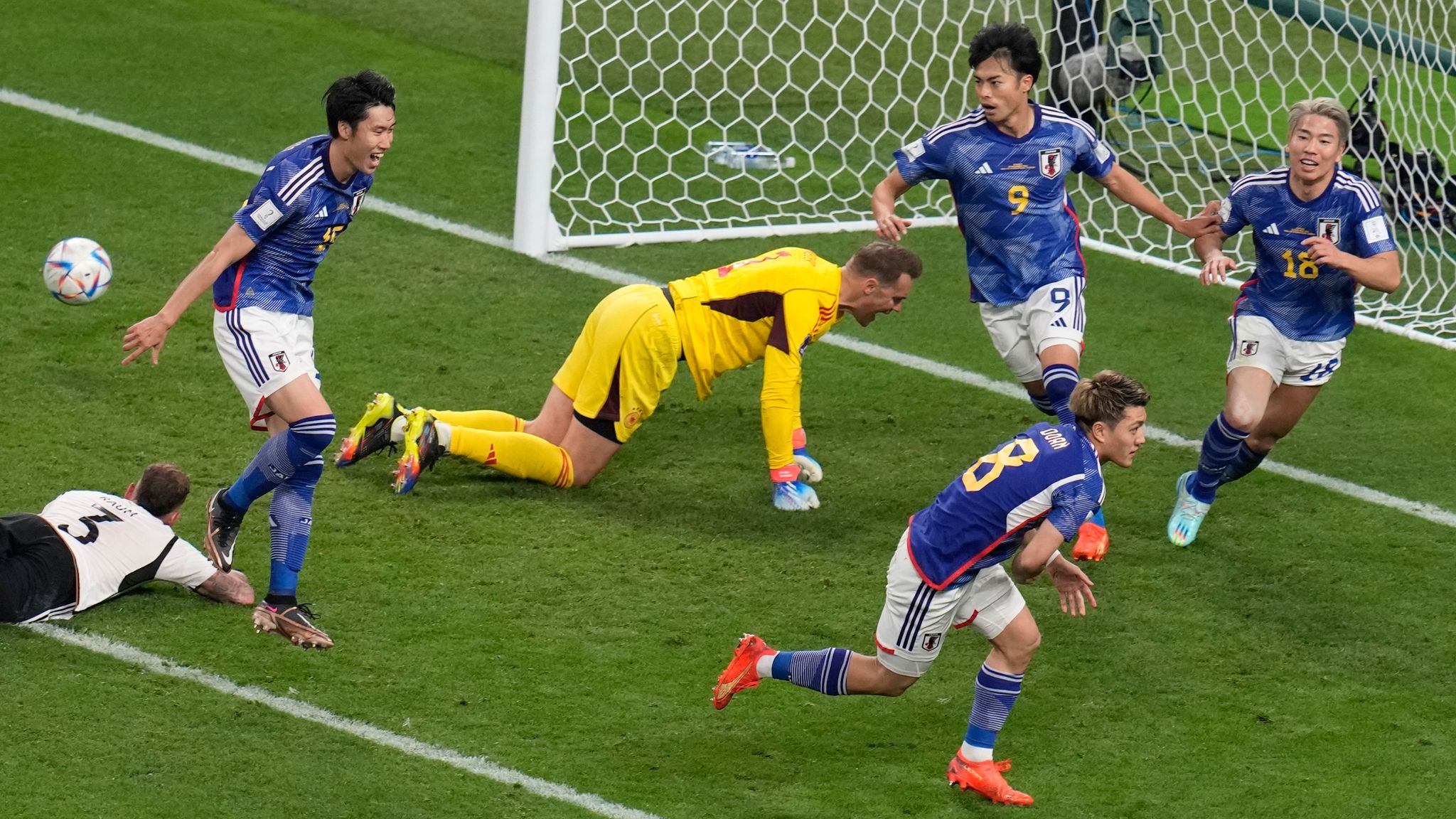 Germany 1 - 2 Japan - Match Report & Highlights