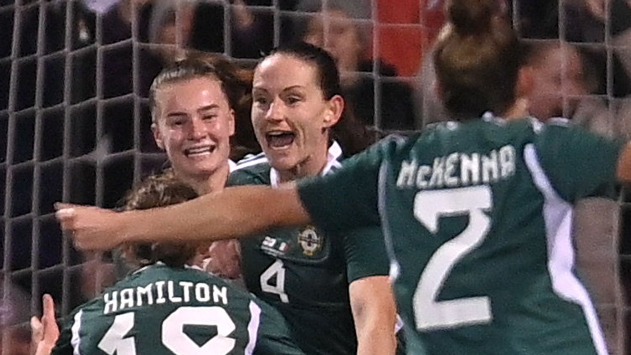 Northern Ireland Women 1-0 Italy Women: Sarah McFaddden nets winner as ...