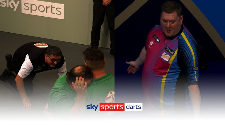 Ricky Evans' SIUUUU | Mensur Suljovic's crawl | Best celebrations in ...