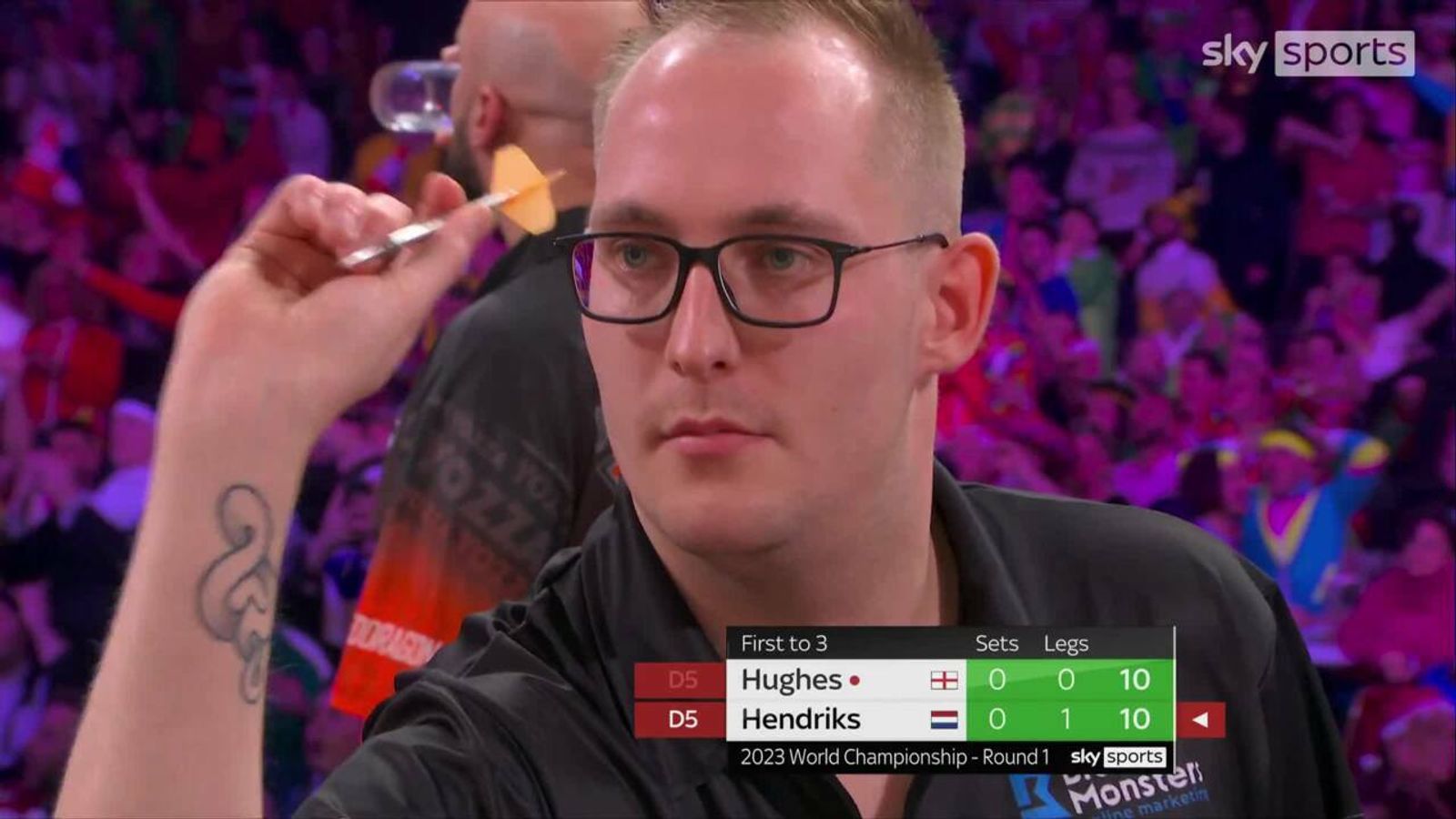 Jimmy Hendriks finally doubles lead after 13 darts are missed! | Darts ...