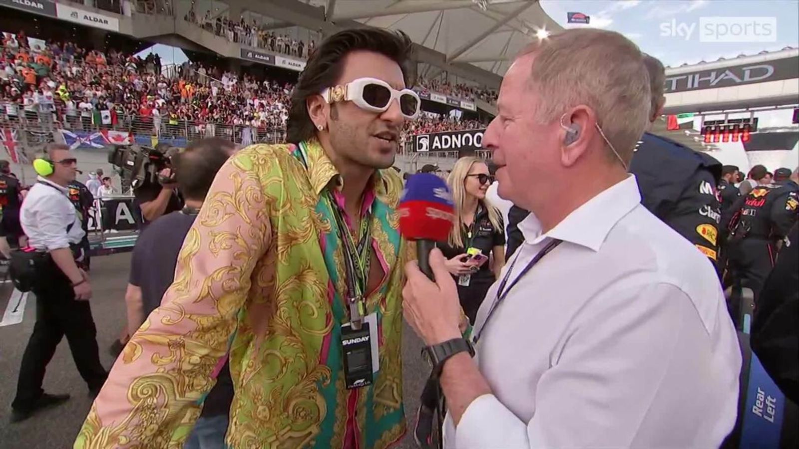 Martin Brundle's best 2022 grid walk moments | F1 News | Sky Sports