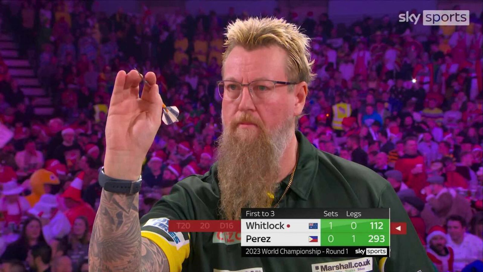 Simon Whitlock takes out 112 | Darts News | Sky Sports