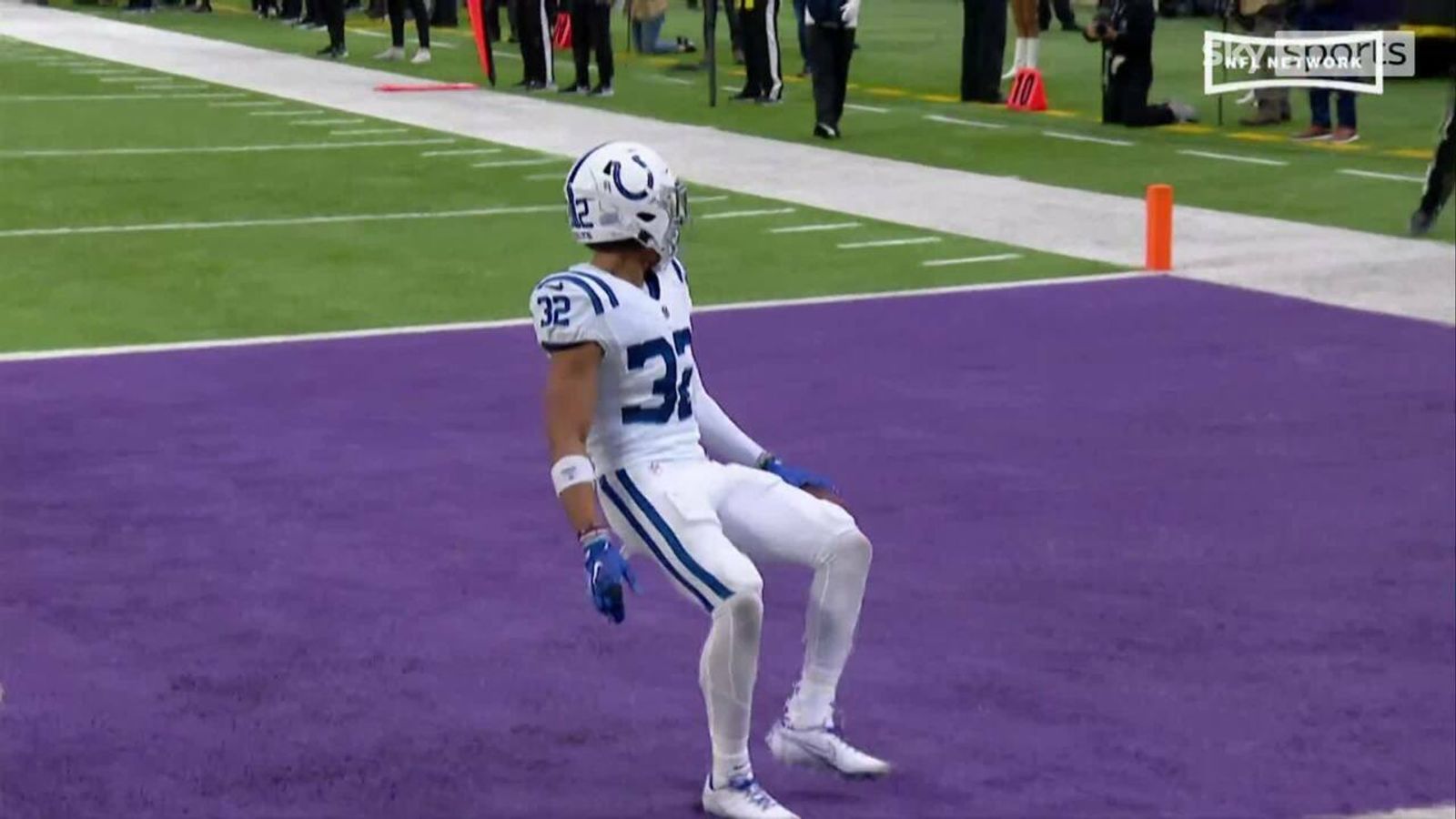 Vikings stunned as Julian Blackmon pick-six puts Colts 30-0 up in ...