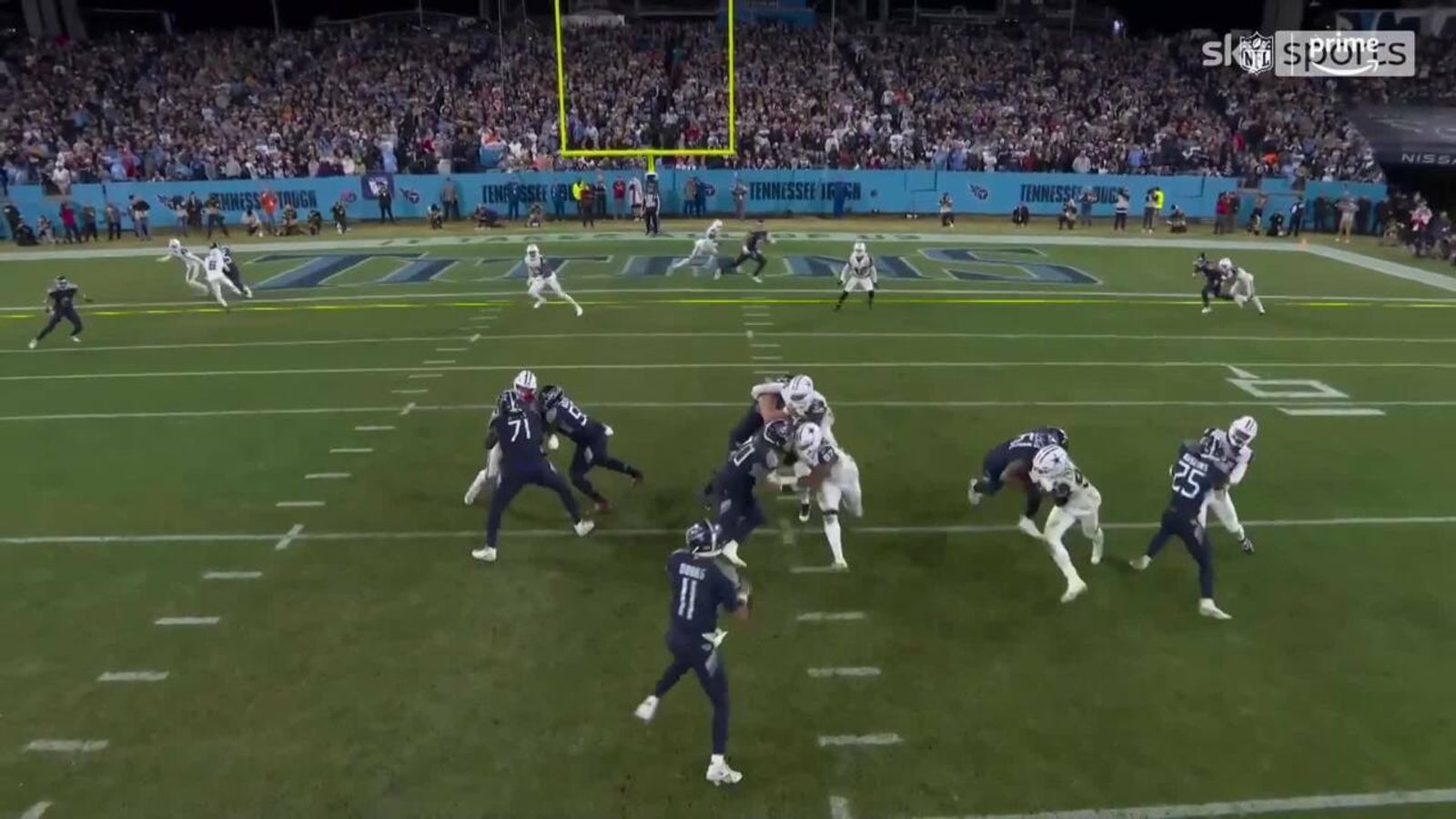 Dallas Cowboys 27-13 Tennessee Titans: Dak Prescott throws two TDs as Cowboys keep the pressure ...