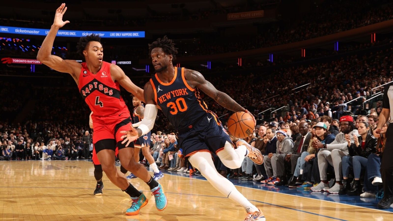 Toronto Raptors 113-106 New York Knicks | NBA News | Sky Sports