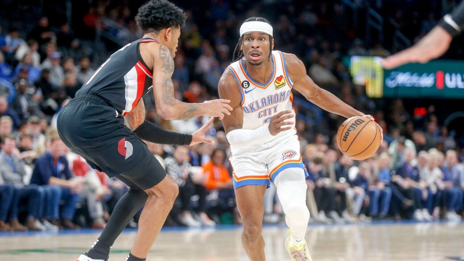 Portland Trail Blazers 98-101 Oklahoma City Thunder | NBA News | Sky Sports