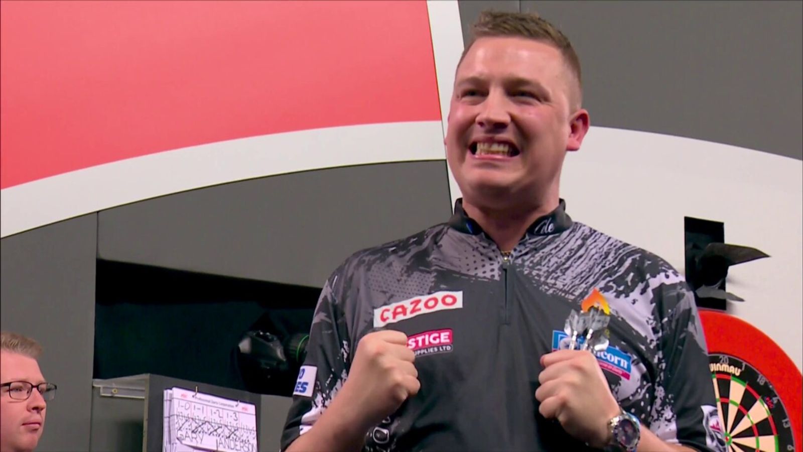 World Darts Championship: Gary Anderson crashes out to Chris Dobey as ...