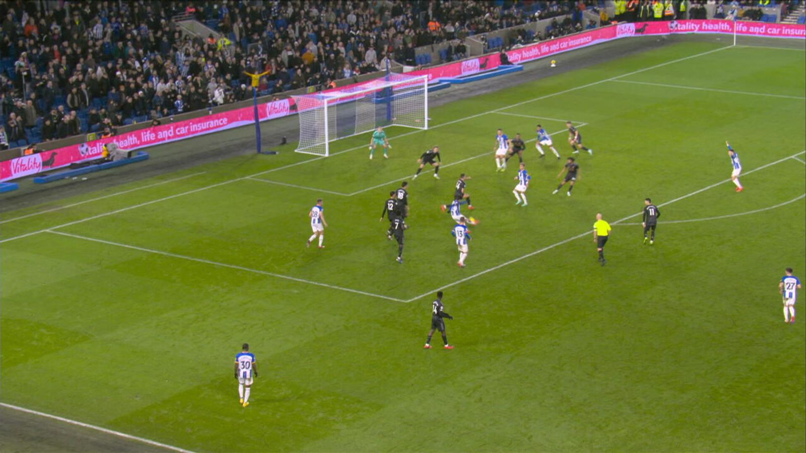 Mitoma second goal disallowed | Football News | Sky Sports