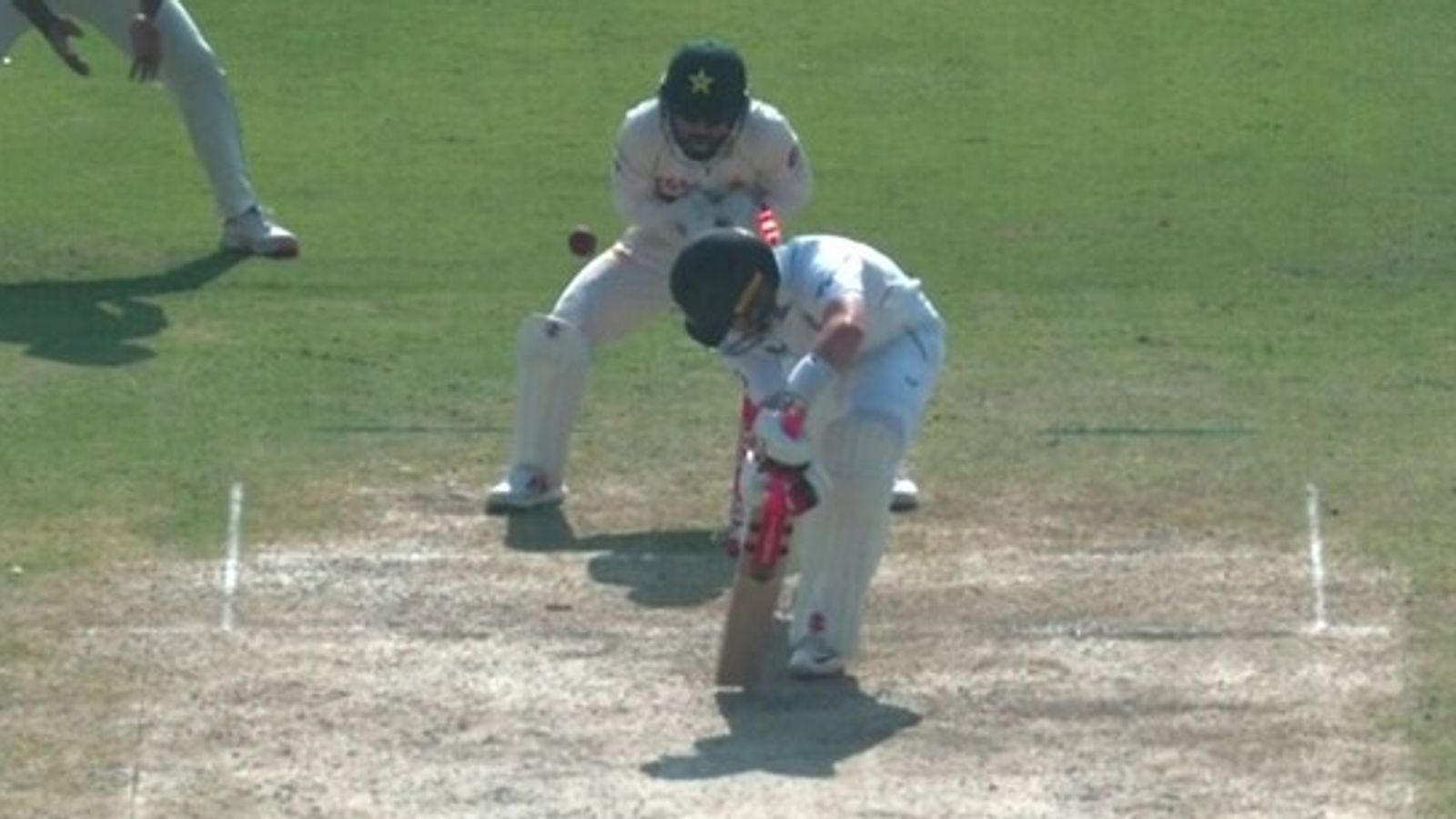 England batter Ollie Pope bowled by Pakistan spinner Abrar Ahmed ...