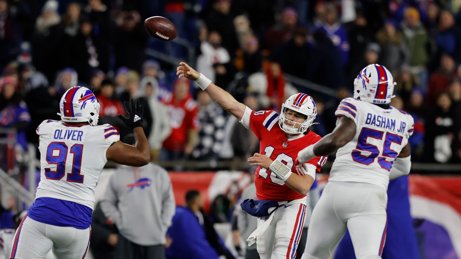 Buffalo Bills 24-10 New England Patriots: Josh Allen throws two ...