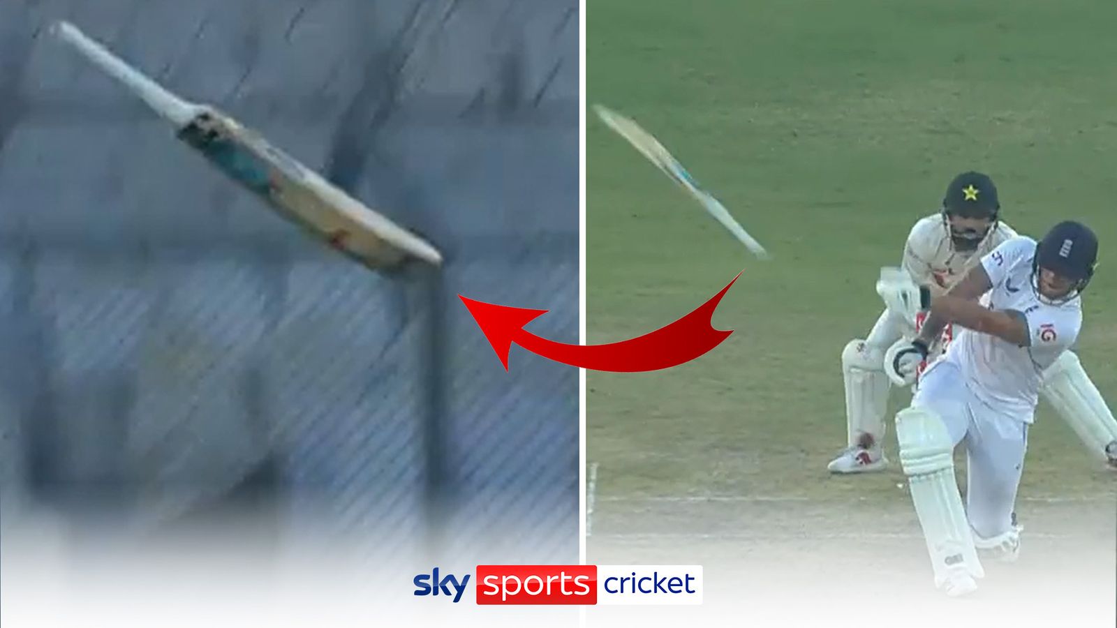 Ben Stokes miscues and nearly throws bat for six! | Cricket News | Sky ...