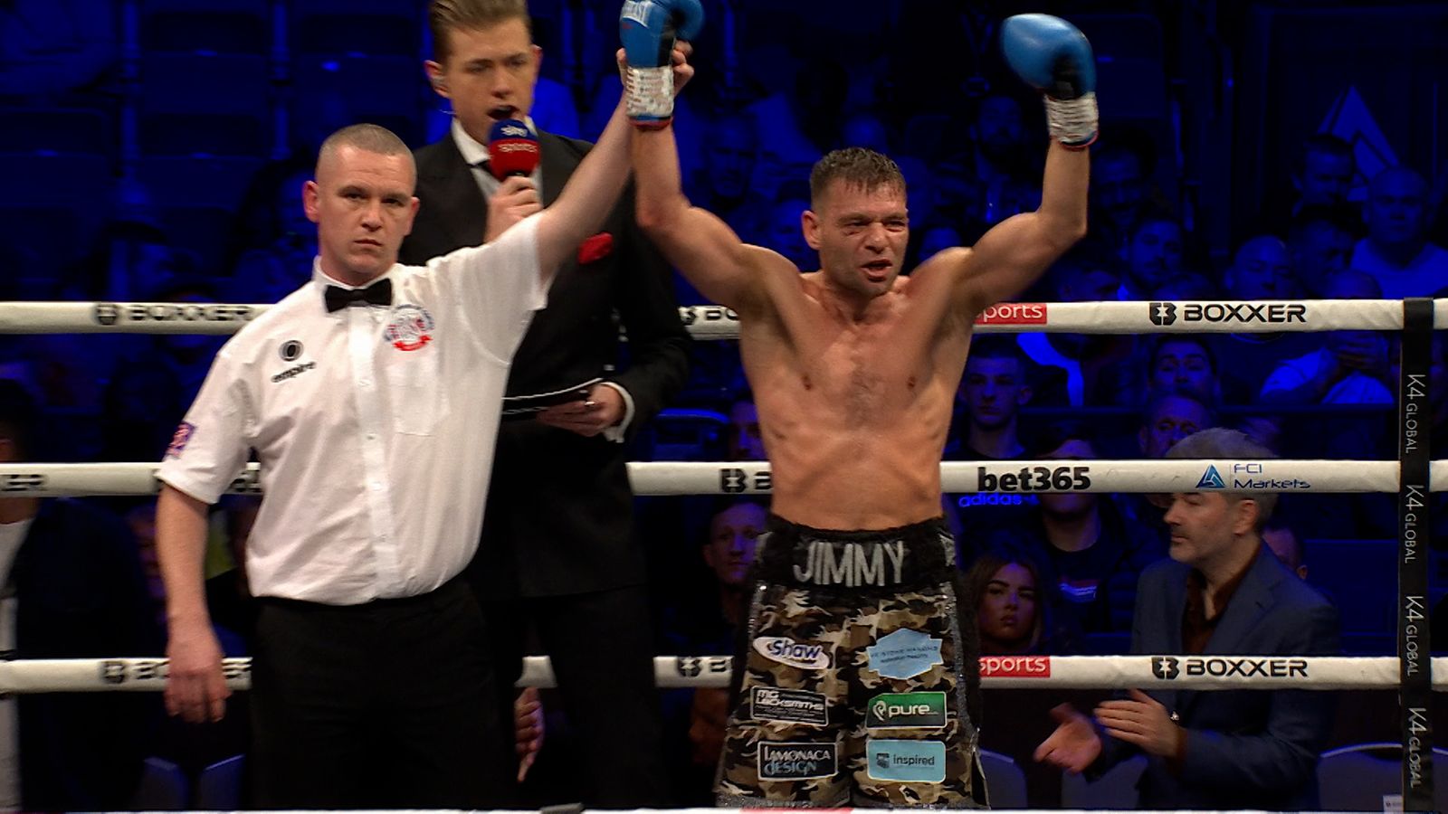 Highlights: Jimmy First wins after astonishing gumshield penalty for ...