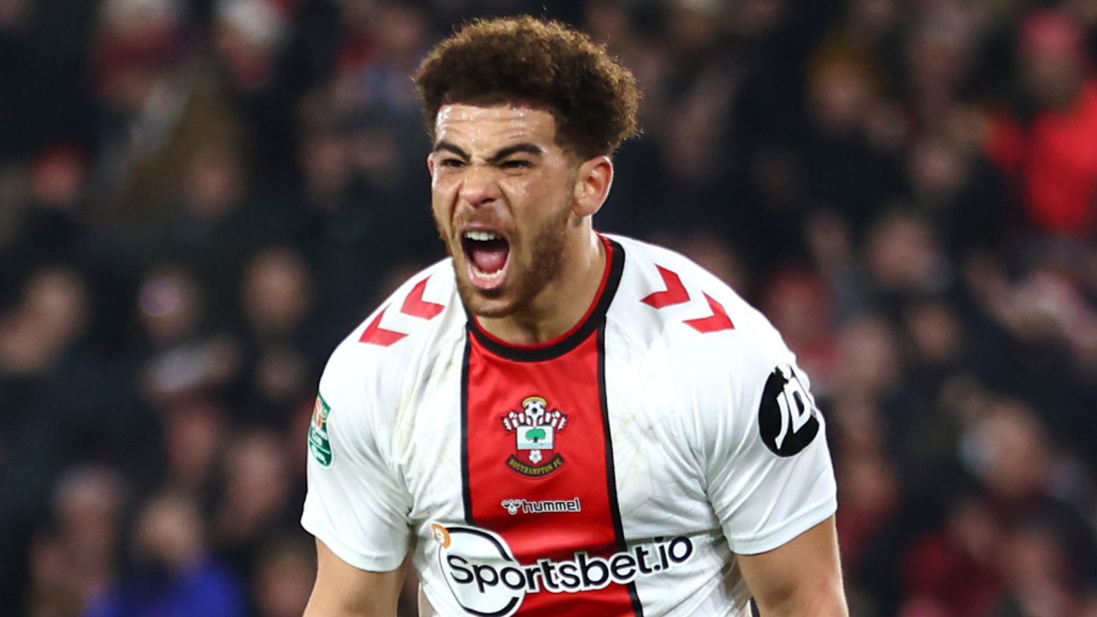 Southampton 2-1 Lincoln: Che Adams double helps Saints book Carabao Cup ...