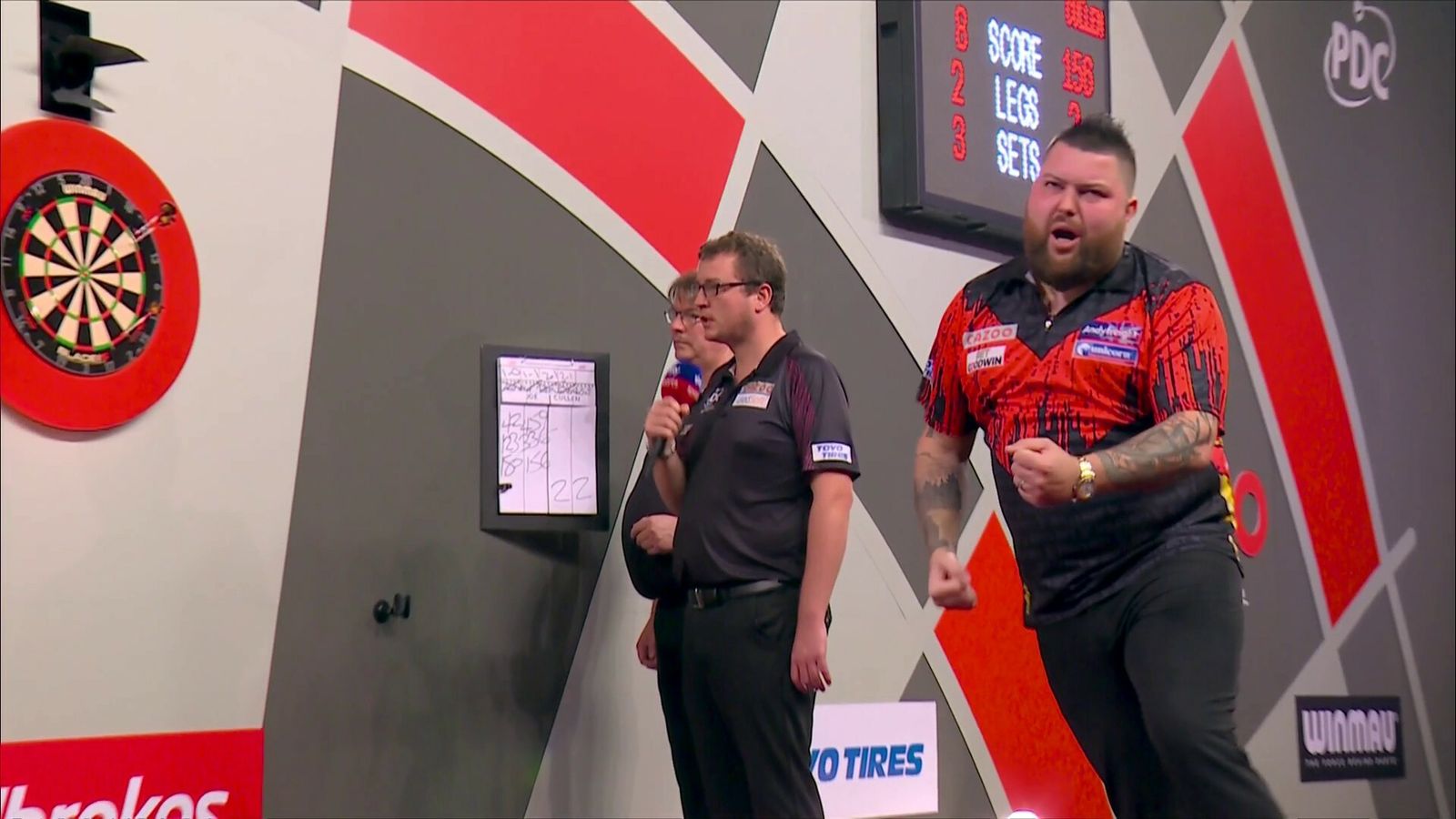 Michael 'Bully Boy' wins clash of the titans | Darts News | Sky Sports