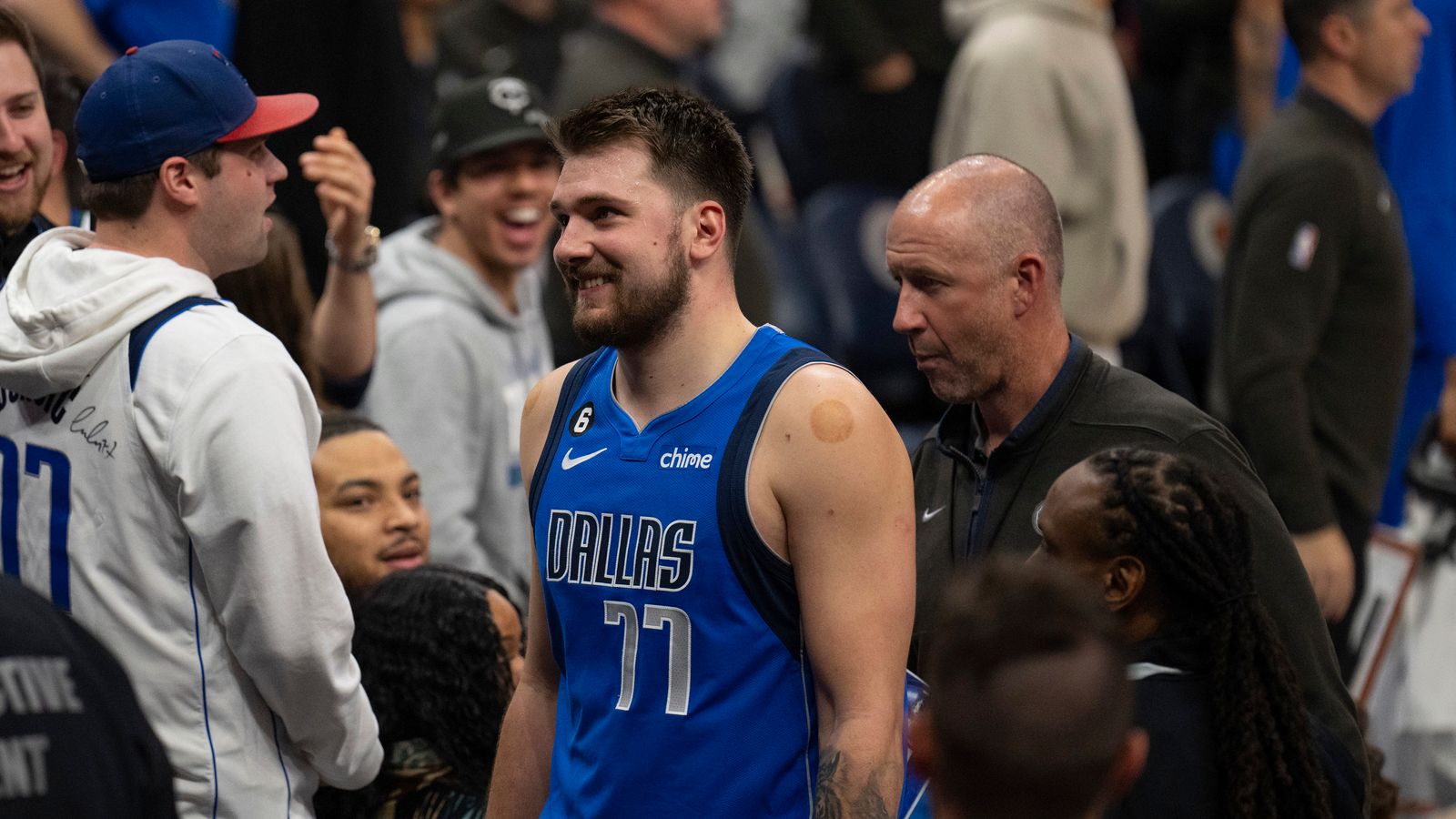 Luka Doncic and Jason Kidd in double-ejection for the Dallas Mavericks | NBA News | Sky Sports